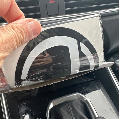 Lexus Emblem Front Vinyl Overlay F-sport 2014 IS350, IS250, IS200T ...