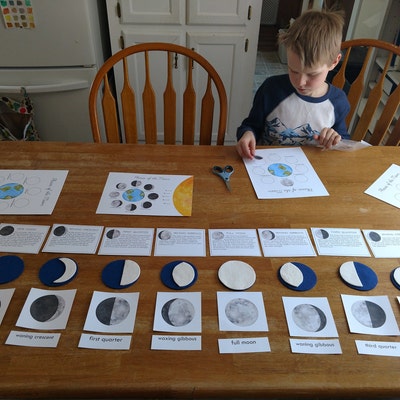 Moon Phases Study - Etsy