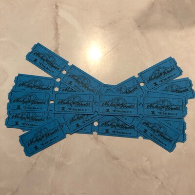 Un-official Handmade Fallout 4 Nuka World Arcade Tickets - Etsy