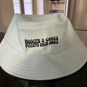 CUSTOM Wavy Groovy Font Bucket Hat 4 Colors to Choose Completely Custom ...