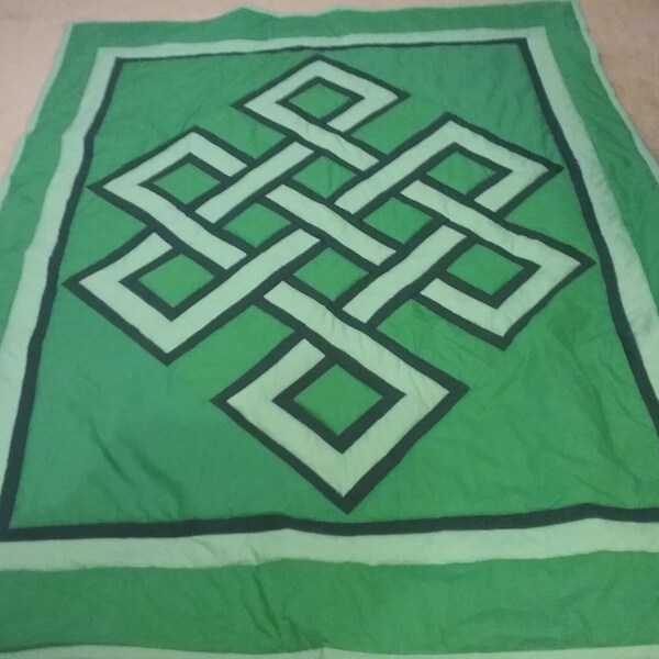 Lap-throw Size Celtic Knot Quilt Pattern - Etsy