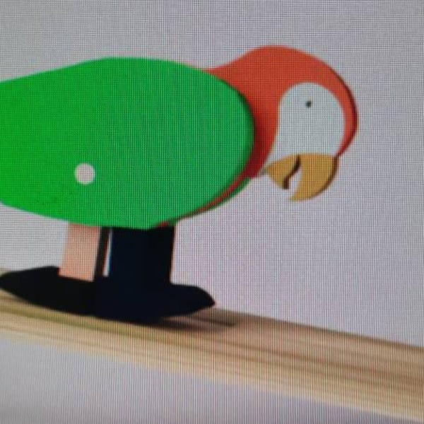 Ramp Walker Toy Patterns , Parrot Ramp Toy, Pdf Patterns for Scroll Saw ...