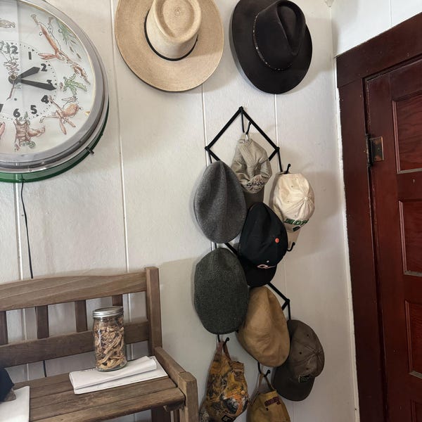 Cowboy Hat Wall Mount: Adjustable Hat Display - Etsy