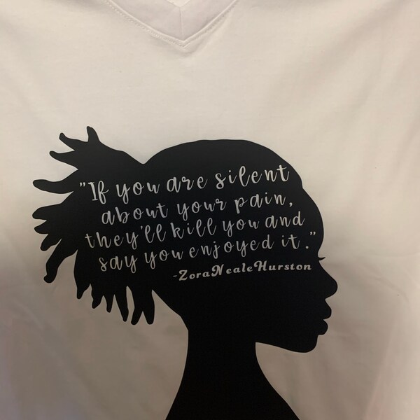 LOU SILHOUETTE, Locs, Svg, Png, Loc Ponytail, Natural Black Hair ...