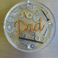 Geode-shaped Memorial Plaque | Customisable Colors, Ashes Urn ...