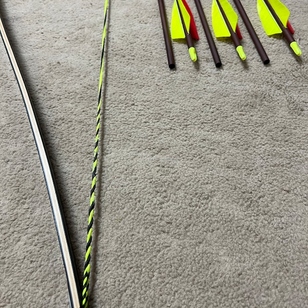 Handmade Pre Stretched Flemish Bowstring for Your Recurve or Longbow ...