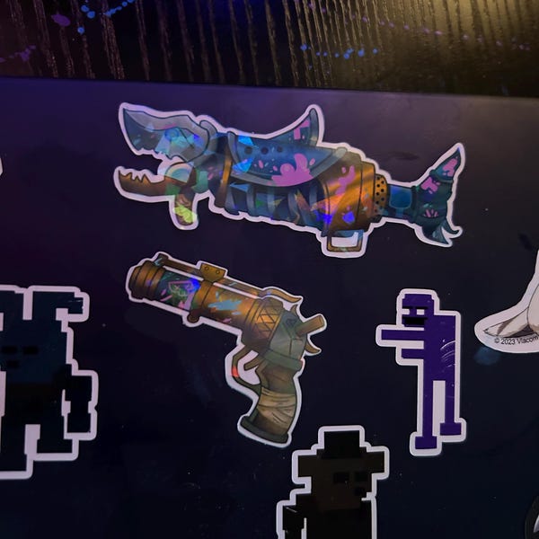 Arcane Jinx Sticker Sheet | Explosive and Dynamic Decals | League of ...