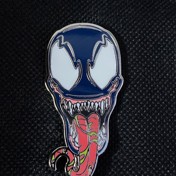 Venom Hard Enamel Pin, Hat Pin - Etsy
