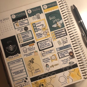 Cute Cursive Script Stickers | Etsy