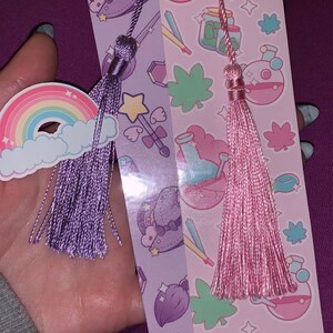 420 Themed Bookmark Stoner Girl Aesthetic Weed Bookmark | Etsy