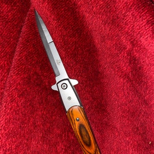 9 Tactical Black Jumbo Spring Assisted Open Blade Folding - Etsy