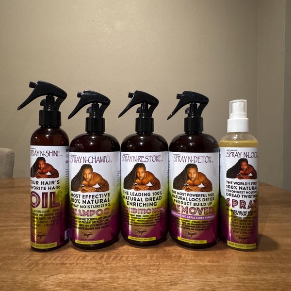 SPRAY N-lock©-world's Strongest Holding Loc Twisting Product - Etsy