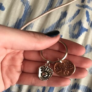 Baseball Mitt Keychain Penny Keychain Gift for Boyfriend | Etsy