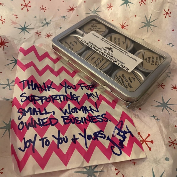 Rubs & Seasonings Sampler Set Half Ounce Tins - Etsy