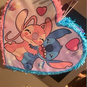 Stitch & Angel Pinata - Etsy