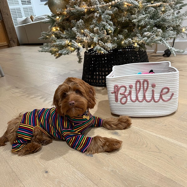 Personalized Basket, Monogrammed Basket, Custom Name Basket, Monogram ...