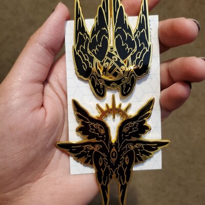 Black Angels Pin - Etsy
