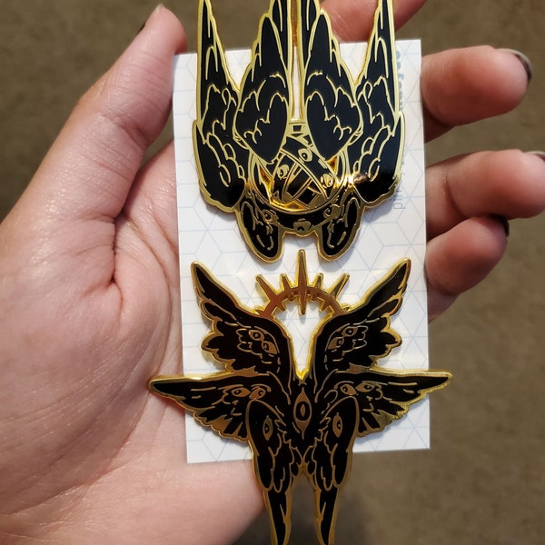 Black Angels Pin - Etsy