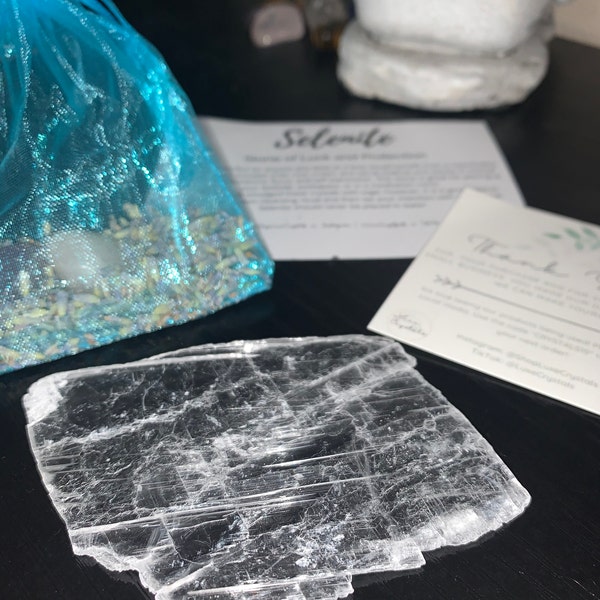 REAL Selenite - Selenite Window Stone, Selenite TV Stone | Natural True ...