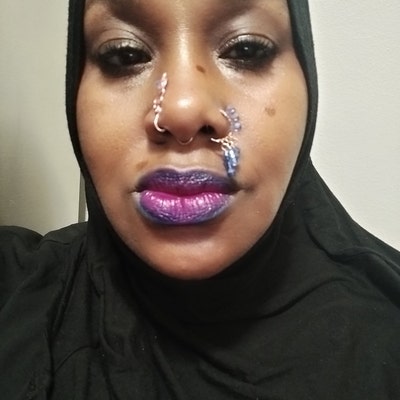 ORIGINAL DESIGN ANKH Lip Cuff Afrocentric Lip Jewelry Lip Cuff No ...