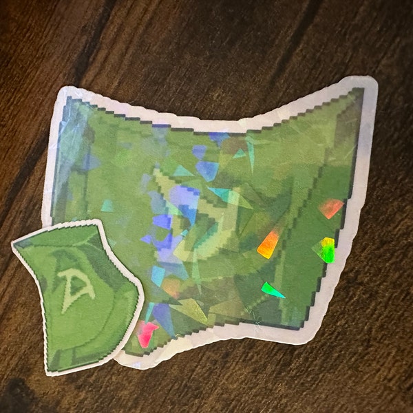 FFXIV Inspired Pixel Job Stone Sticker Viper - Etsy