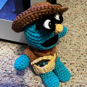 The Professor, Puppet History Inspired Plush, Handmade and Crocheted ...