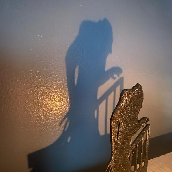 Nosferatu Tealight Shadow Caster - Halloween Tea Light Holder - 3D ...