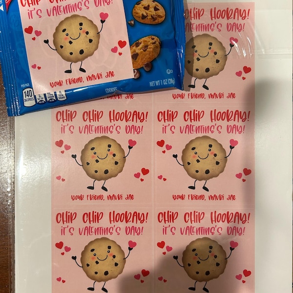 Back to School Labels for Students, Classroom Back to School Snack ...