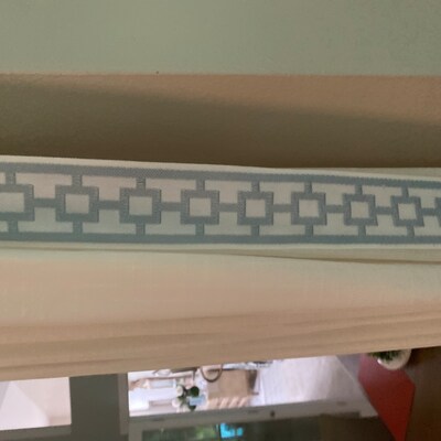 Designer Trim by the Yard Caroline Geometric Jacquard 2.15 Drapery ...