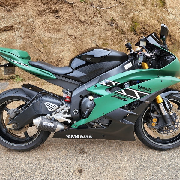 YZF-R6 2009 Decals Stickers Set Kit Replacement Replica Restoration ...