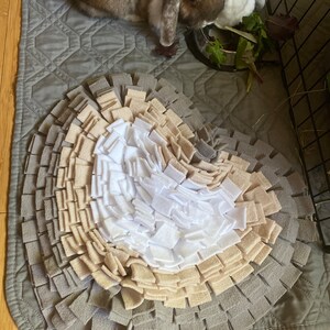 Original Heart Forager Snuffle Mat & Aesthetic Fleece Slow Feeder ...