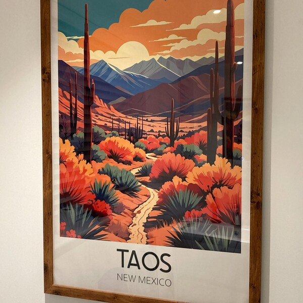 Vintage Sedona Arizona Travel Poster, Retro Style Wall Art, Colorful ...