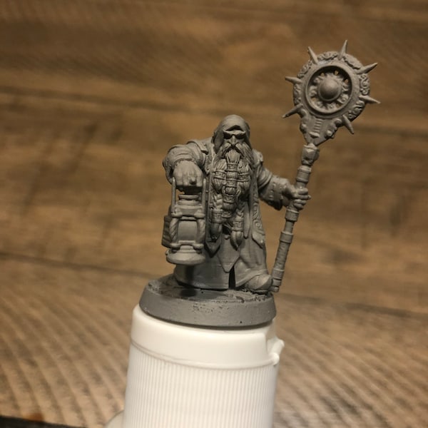 Dwarf Wizard Miniatures | Spell Caster | Dungeons and Dragons | 28mm ...