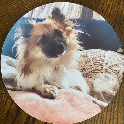 Custom Photo Round Mousepad Personalized Mouse Pad Photo Printed on ...