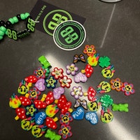 Spider Kandi Beads for Spooky Halloween Kandi Packs of 10, 20, 30, or ...