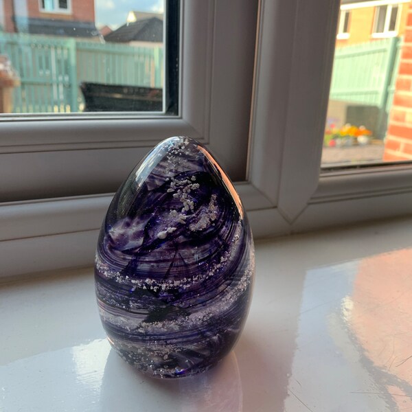 Cremation Ashes Round Paperweight With Your Loved One’s Ashes Preserved ...