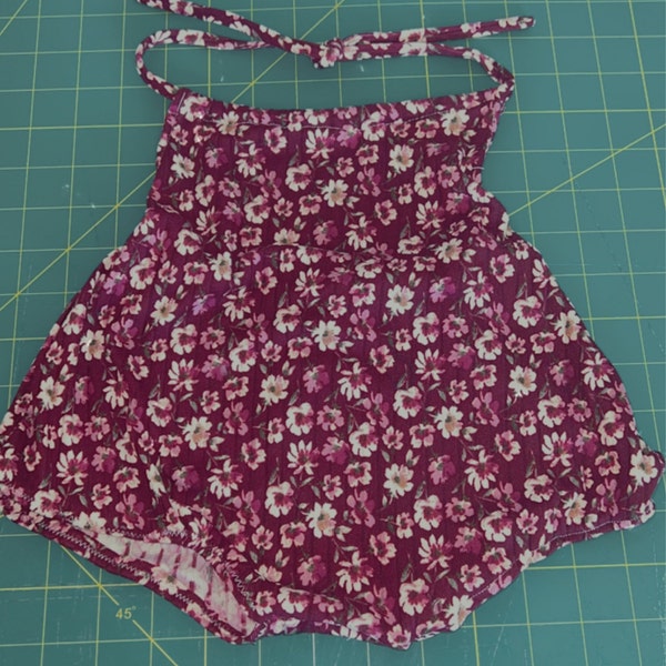 PDF Pattern - Summer Playsuit - Babies/toddlers - Newborn to 5-6T ...