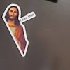 Jesus I Saw That Sticker, Funny Sticker Gift, Funny Sticker, Jesus ...