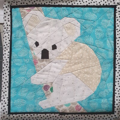 Hippo Quilt Block Pattern, PDF Instant Download, Foundation Paper ...