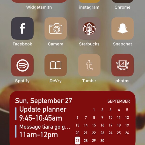 Fall Aesthetic | 154 Ios App Icons | iPhone Ios 14/ios 15 Aesthetic ...