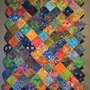 Starshine in Multi Quilt Kit Fabric Pattern and Binding and Backing ...