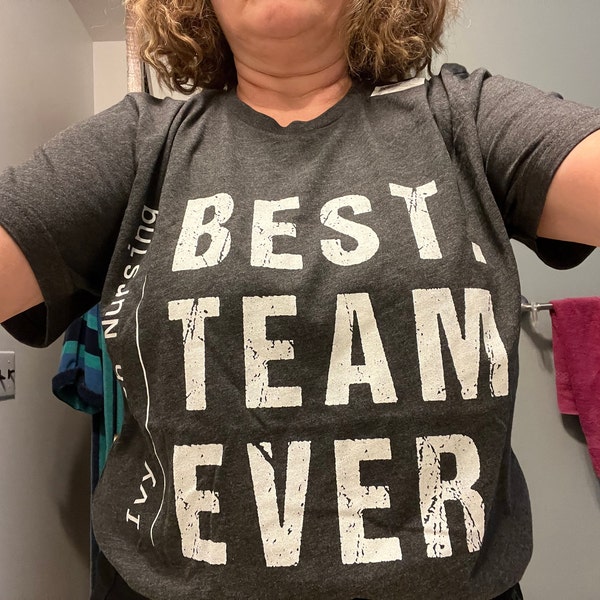 Customize Best Team Ever Shirt Staff Appreciation Work Team Coworkers ...