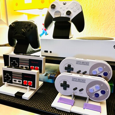 Nintendo Switch NES Online Joycon Display Stand - Etsy