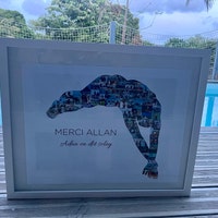 School Class Photo Collage, Year End Collage Gift for Teacher ...