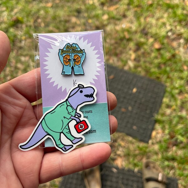 Urine Good Hands Kidney Transplant Pin- Urology/ Kidney Failure ...