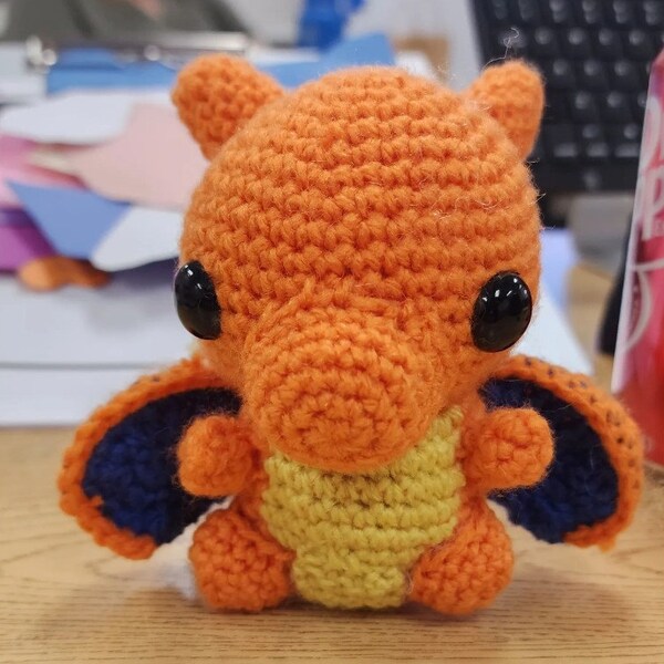 Amigurumi Charizard Crochet PATTERN - Etsy
