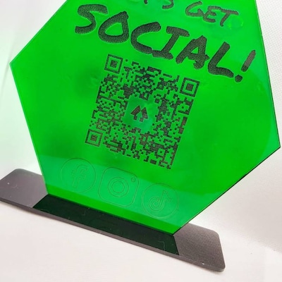 DIGITAL DOWNLOAD Social Media Sign Laser File Lasercutting File Svg ...