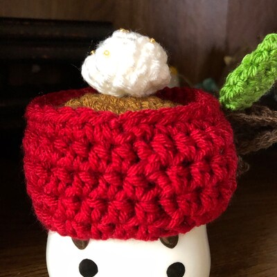 Fall Pinecone Marshmallow Mug Hat / Harvest Decor - Etsy