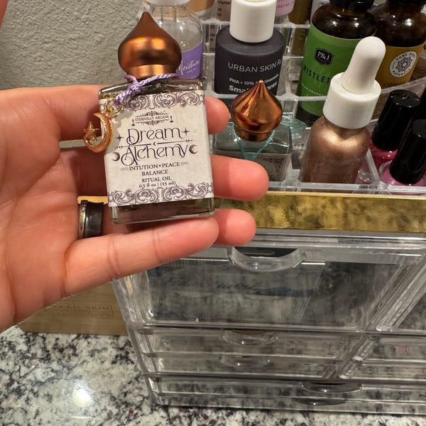 Dream Alchemy™ Dream Magick Ritual Oil | Intuitive Dreams Spell Oil ...