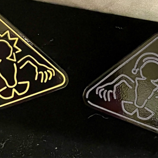 Fnaf Security Breach Neon Sign Enamel Pin - Etsy